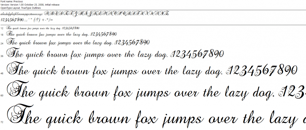 English Fonts Pack » TovimPress.com